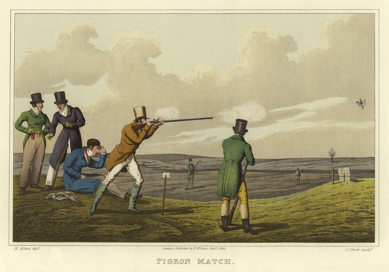 Pigeon Match by Henry Thomas Alken: Buy fine art print
